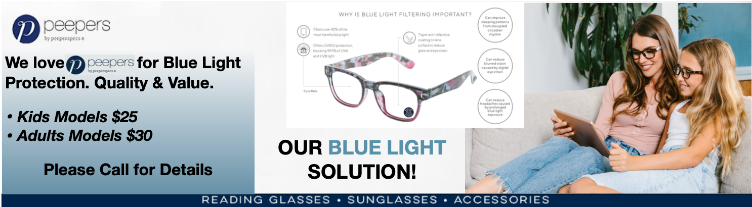 Family Eye Care in Lindsay | Russell West Optometry